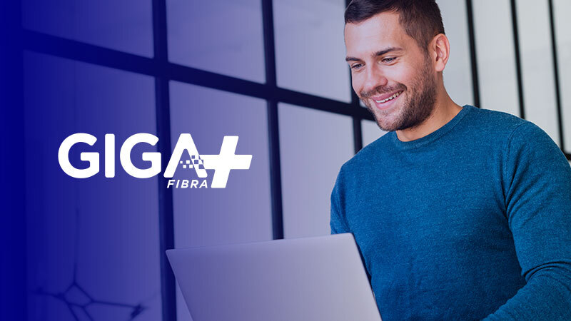 Giga+ Fibra Internet Rápida – 400 Mega por R$79,99 - Contrate!